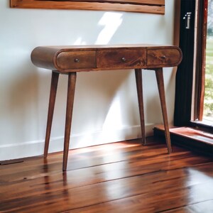 Dressing Table With Mirror, Mid Century Console, Dressing Table With ...