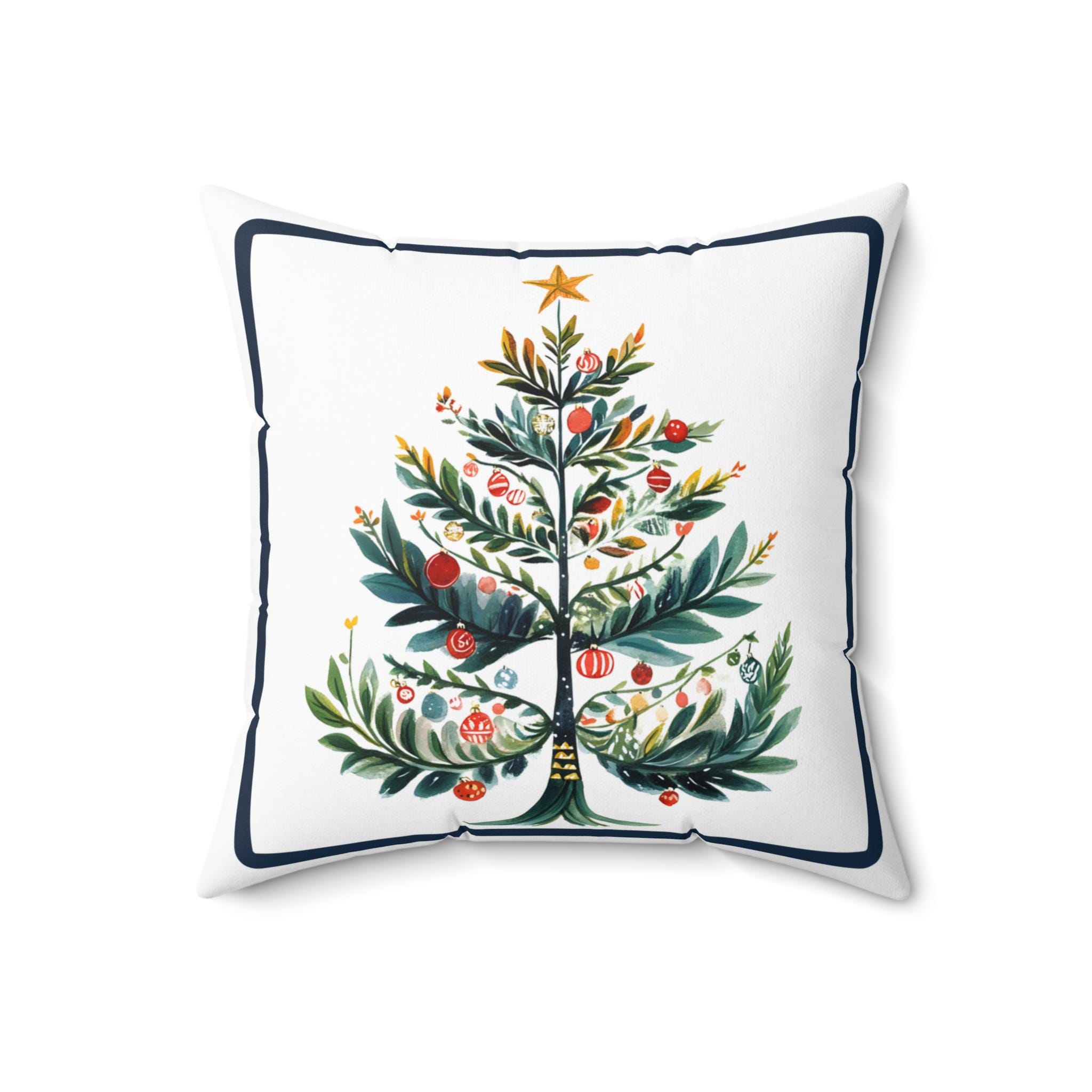 Scandinavian Tree Designs, Front and Back 2 Different Tree Designs ...