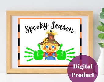 Scarecrow Handprint Craft - Etsy