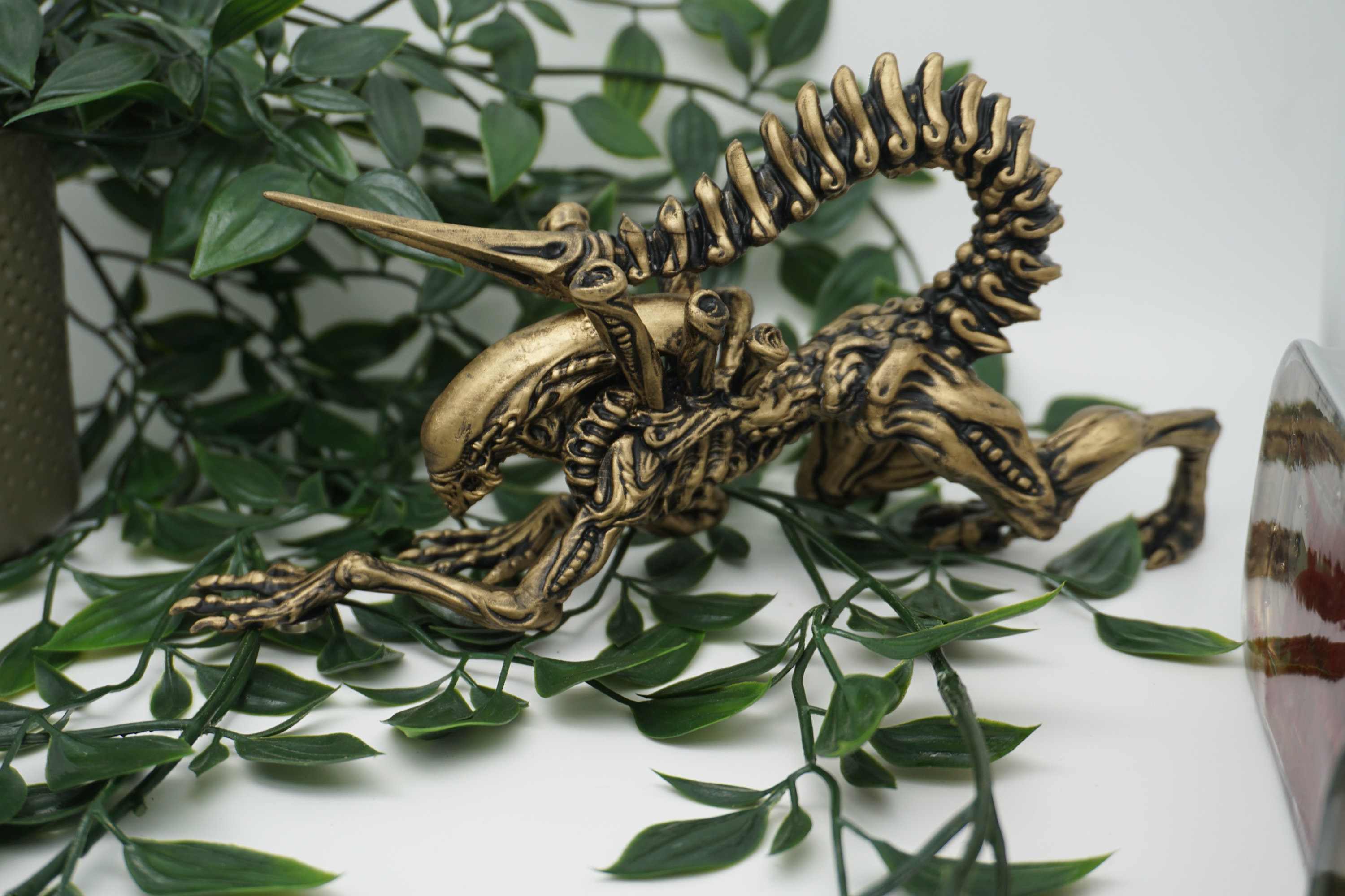Xenomorph GOLD High Resolution Resin Print Solid Golden - Etsy