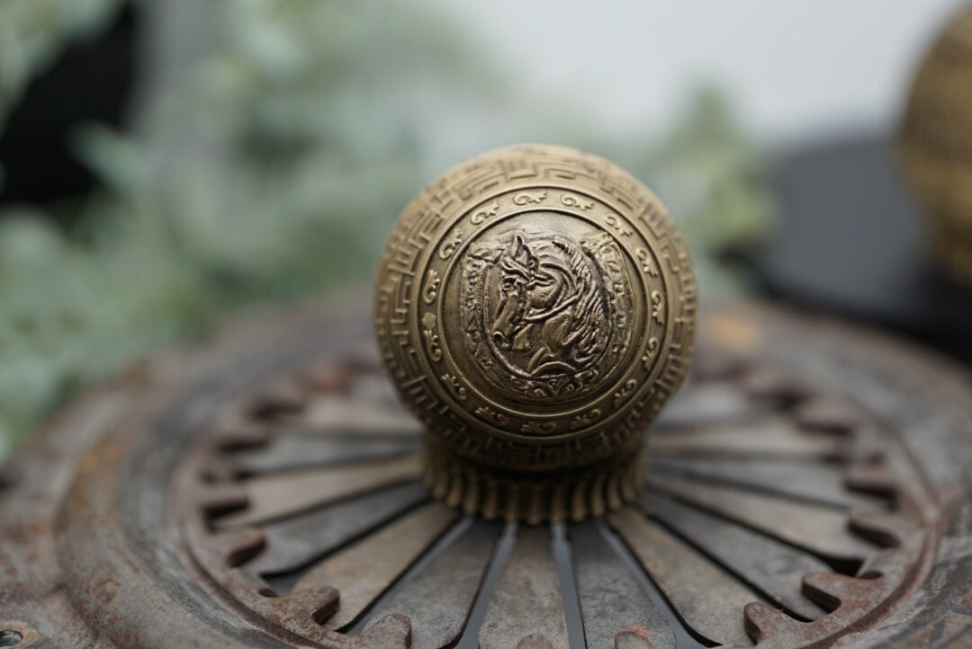 Resident Evil 8 Inspired Village Labyrinth Heisenberg Ball Iron Horse ...