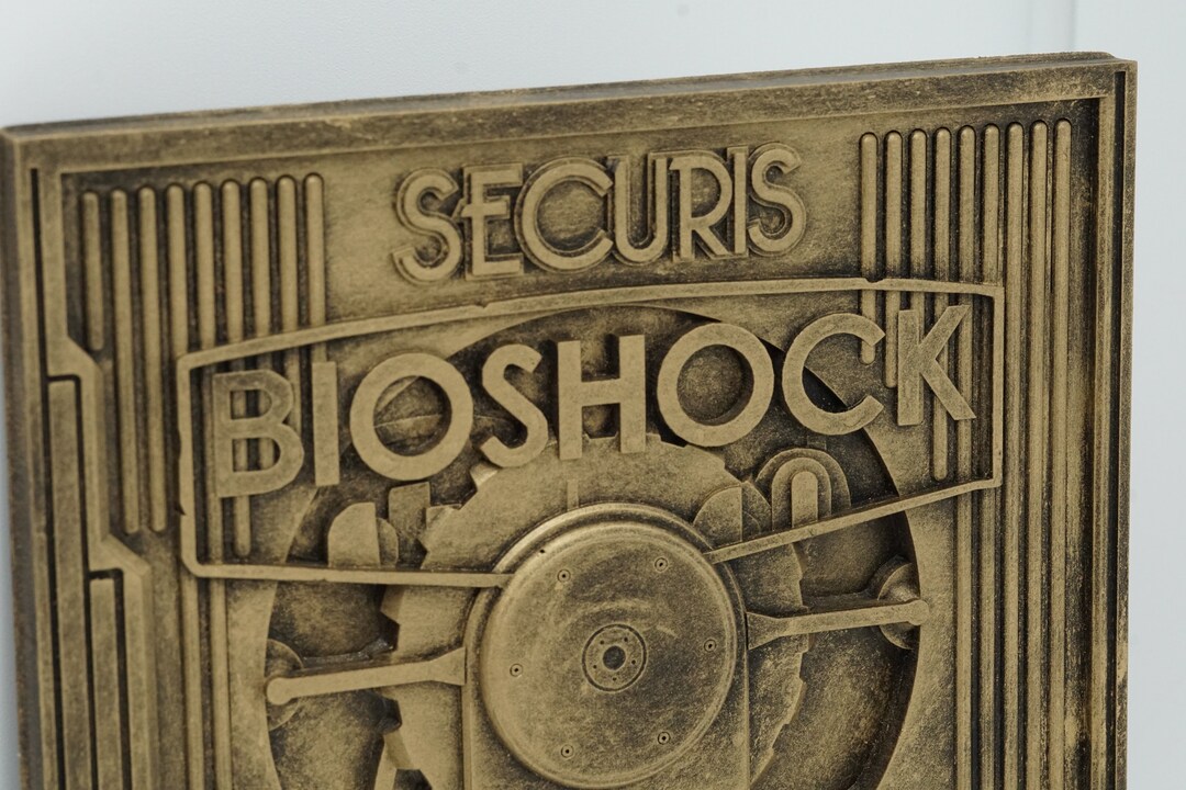 Bioshock Securis Door MIT Bioshock Logo High-resolution Resin - Etsy