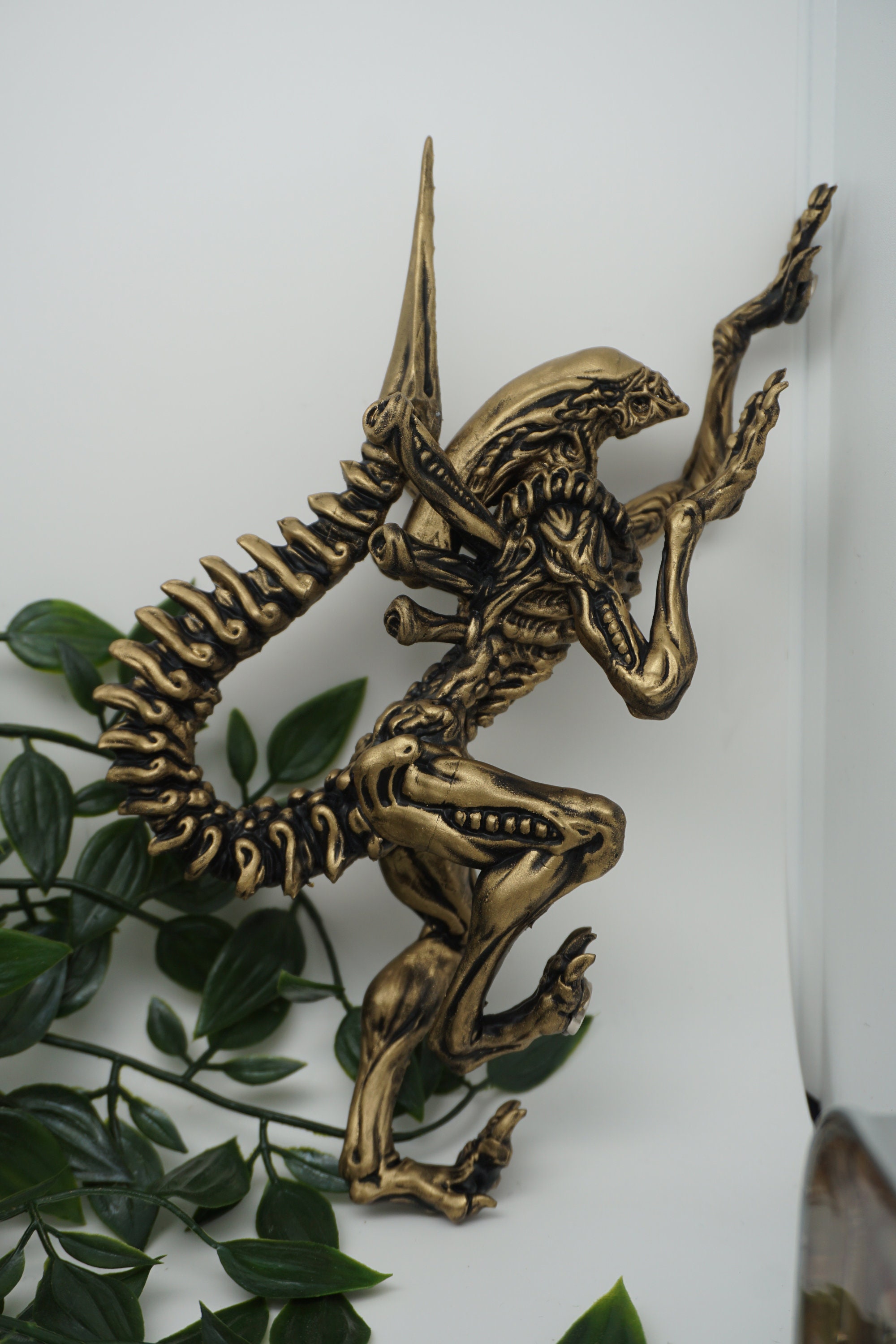 Xenomorph GOLD High Resolution Resin Print Solid Golden - Etsy