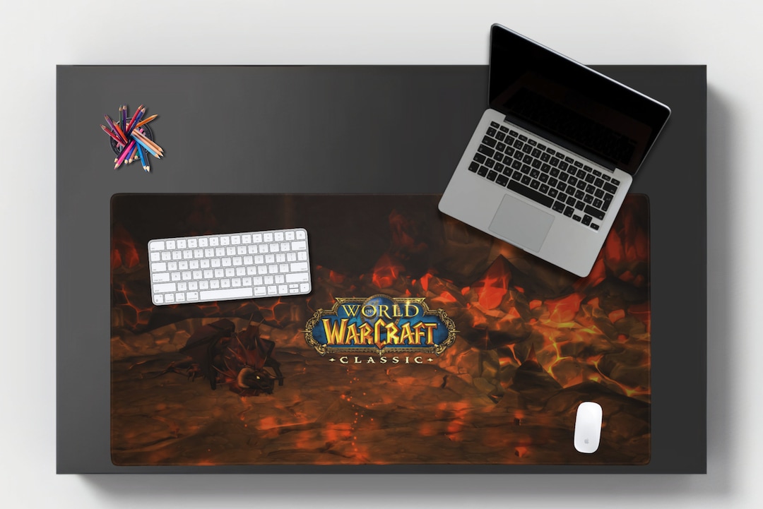 World of Warcraft Desk Mat Gaming Large Mouse Pad Gamer Desk Pad XXL - Etsy