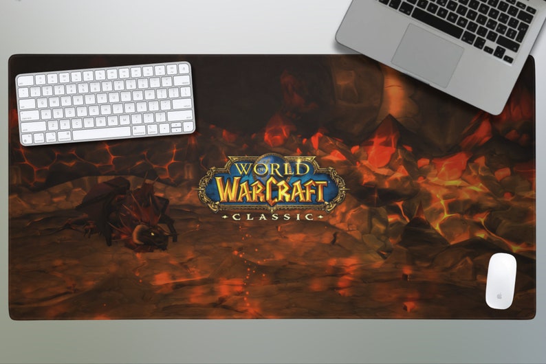 World of Warcraft Desk Mat Gaming Large Mouse Pad Gamer Desk Pad XXL - Etsy
