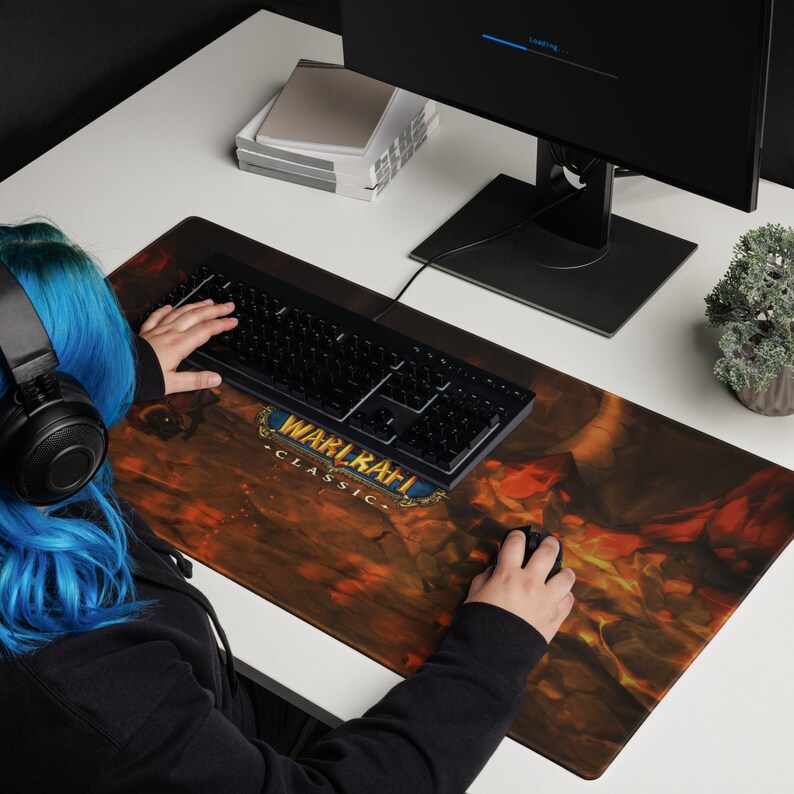 World of Warcraft Desk Mat Gaming Large Mouse Pad Gamer Desk Pad XXL - Etsy
