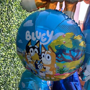 Bluey and Bingo Themed Balloon Set of 8. - Etsy
