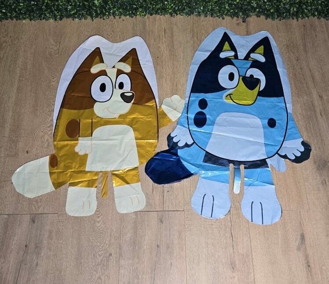 Bluey and Bingo Themed Balloon Set of 8. - Etsy