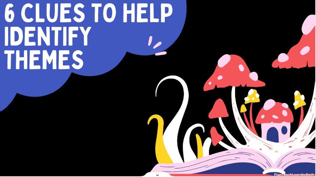 Identifying Themes in Literature: 6 Clues - Etsy