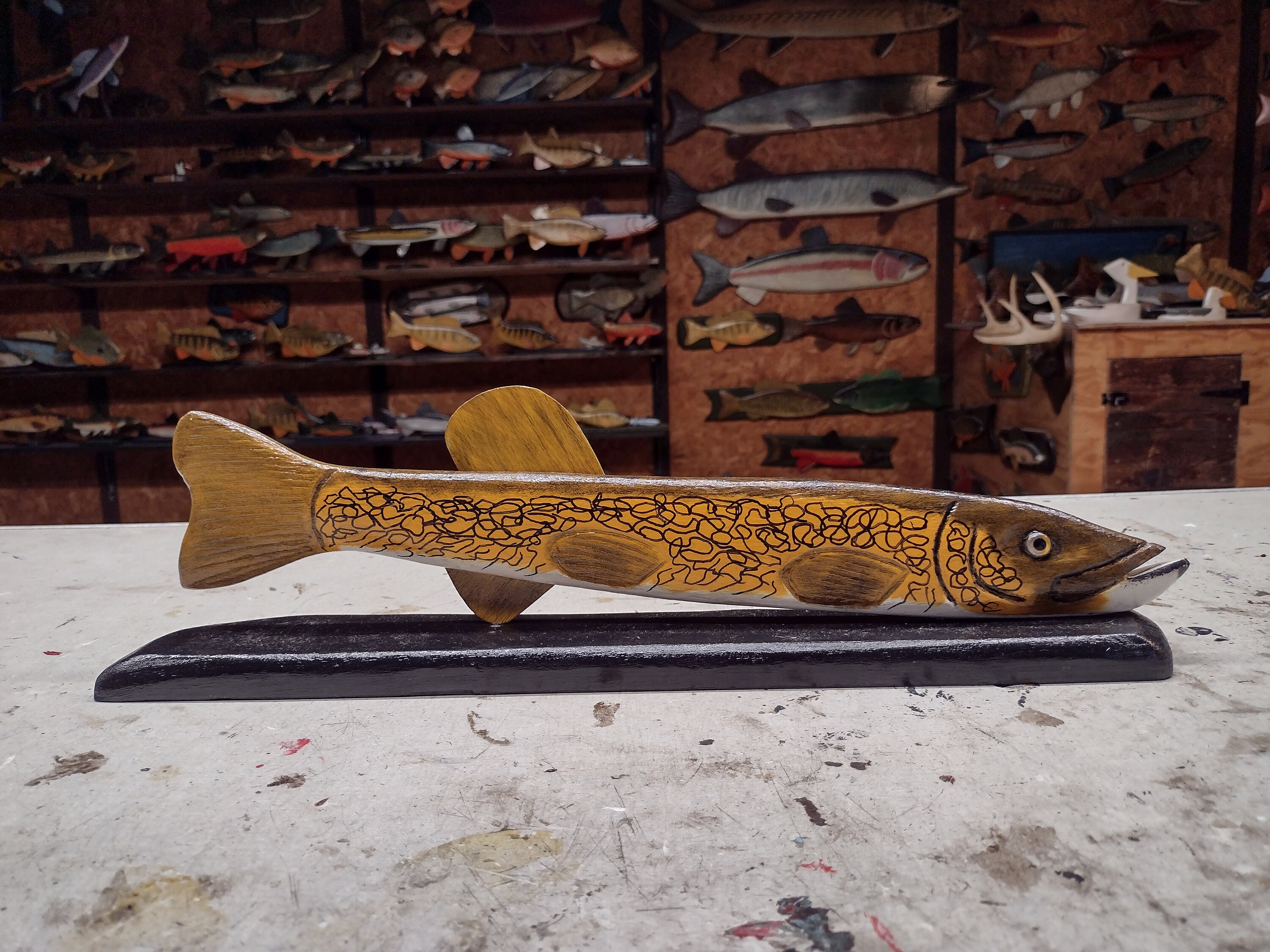 Hand Made Chain Pickerel - Etsy