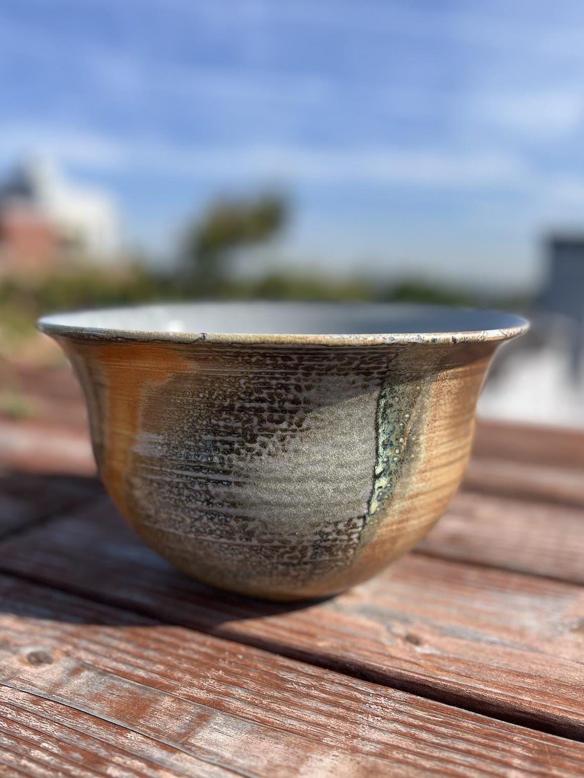 Large Ceramic Serving Bowl | Hosting Bowl | Handmade Ceramic Bowl ...