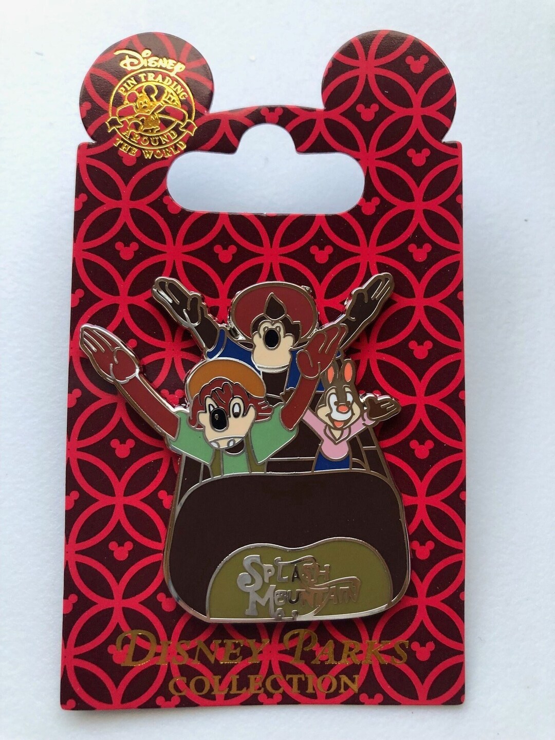 Disney's Splash Mountain Pin New Log Flume Ride Brer Rabbit Brer Bear ...