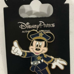 Disney Mickey Mouse as Security Officer Pin New Mickey - Etsy