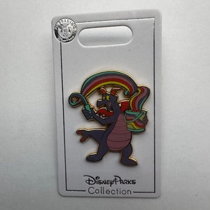 Disney Figment Rainbow Pin EPCOT Figment MASCOT Painting Paint Can NEW ...