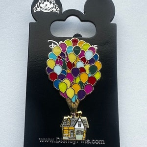 Disney Pixar up Housepin Disney Pixar Balloons Paradise Falls House ...