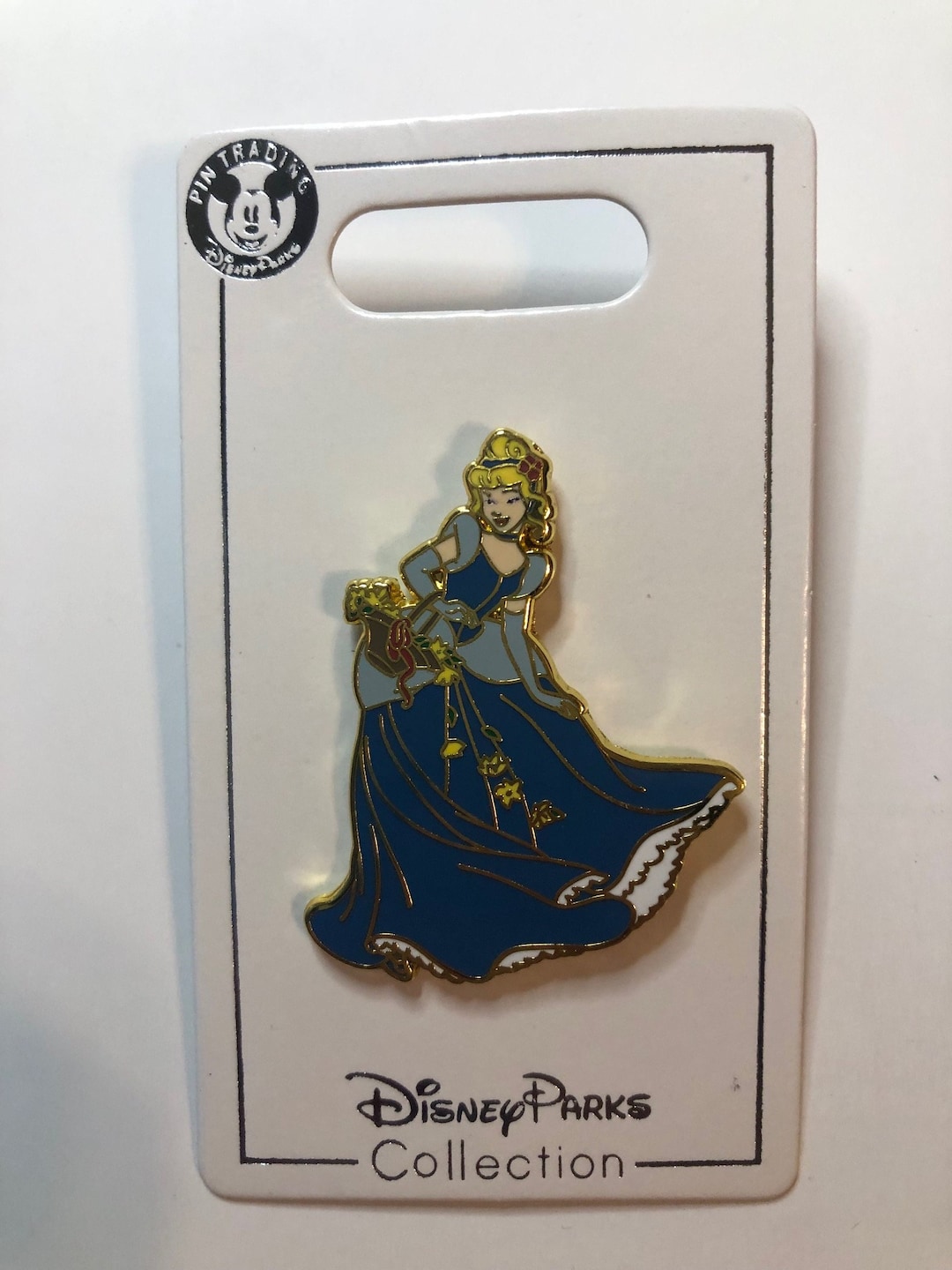 Disney Cinderella Pin New Disney Princess Pin Cinderella Blue Dress New ...