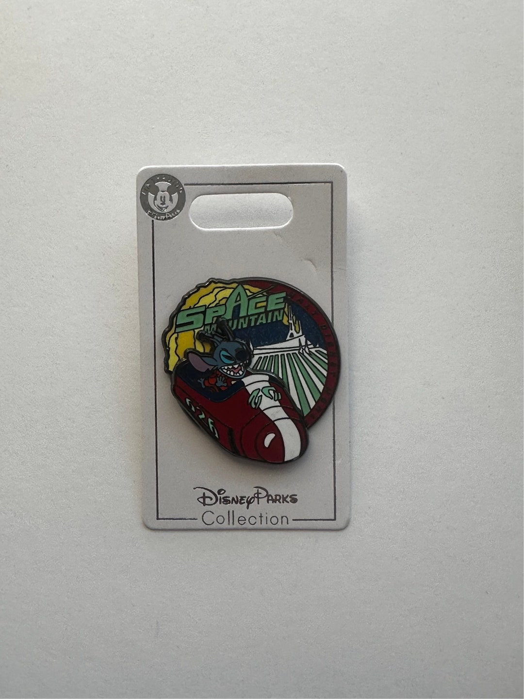 Disney Stitch Pin Stitch Space Mountain Pin New Riding on Attraction ...