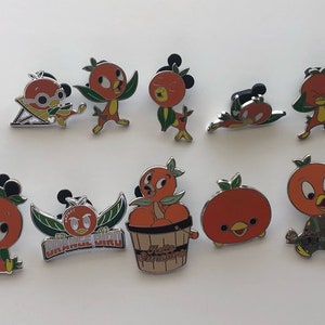 Disney's Orange Bird Pin Set 11 Disney Trading Pins New Hidden Mickey ...
