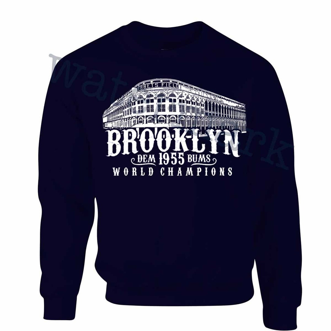 Ebbets Field Sweatshirt, Dem Bums Shirt, Brooklyn Baseball Shirt ...