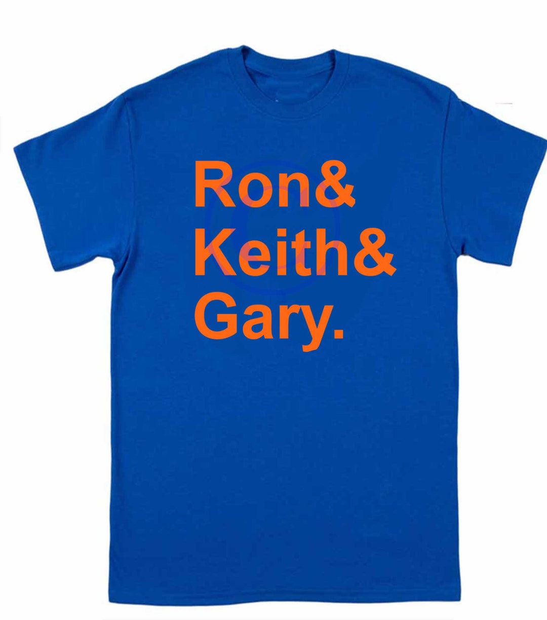 Ron and Keith and Gary Broadcast Crew Shirt Shea Stadium Shirt ...