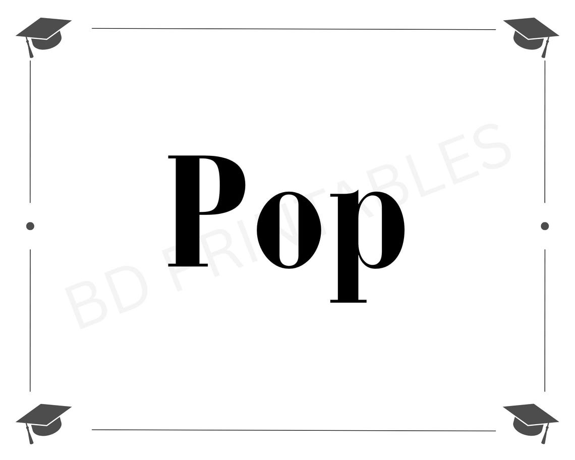 Graduation Party Beverage or Cooler Signs - Etsy