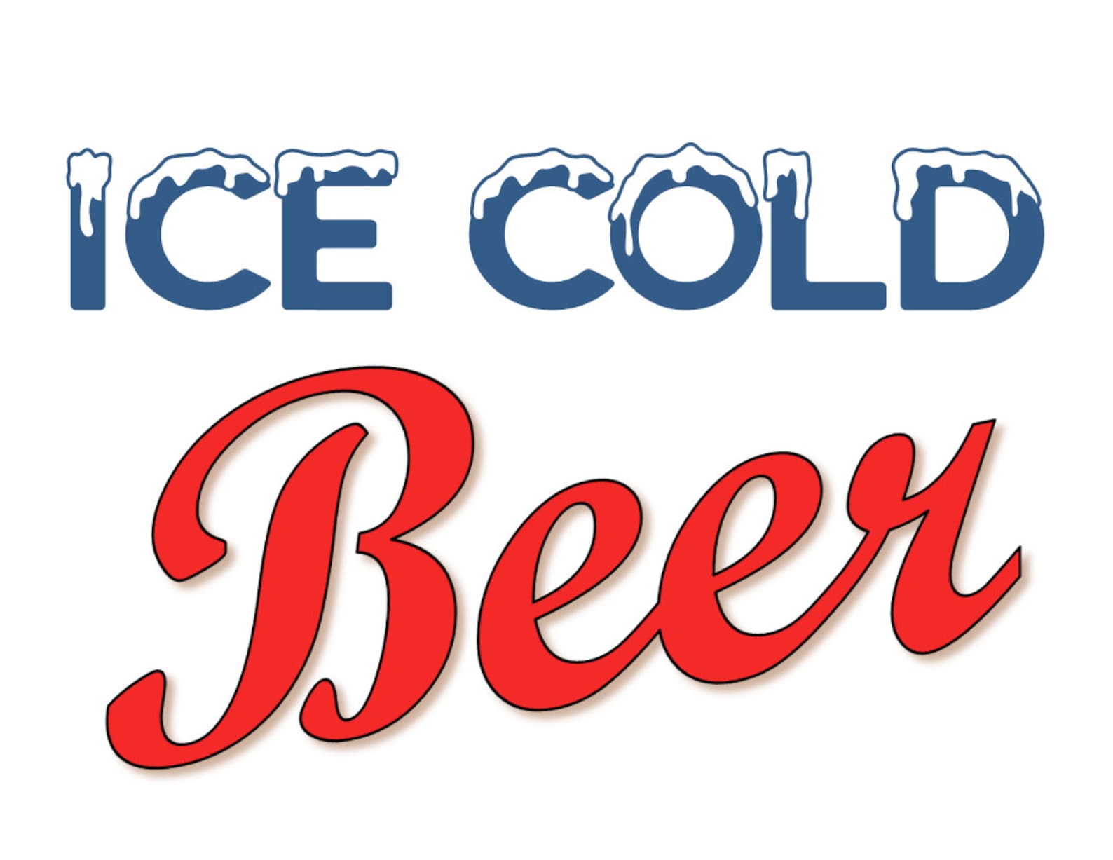 Party Cooler Beverage Identification Signs - Etsy
