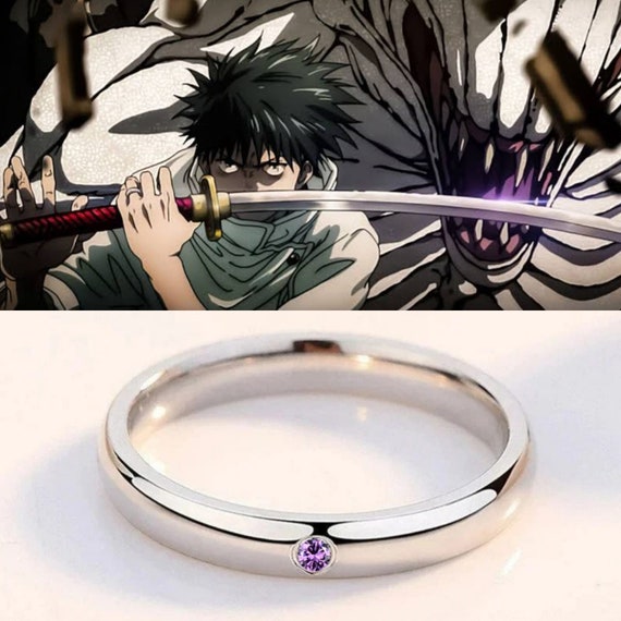 Anime Ring 925 Sterling Silver Ring Anime Rings Anime - Etsy
