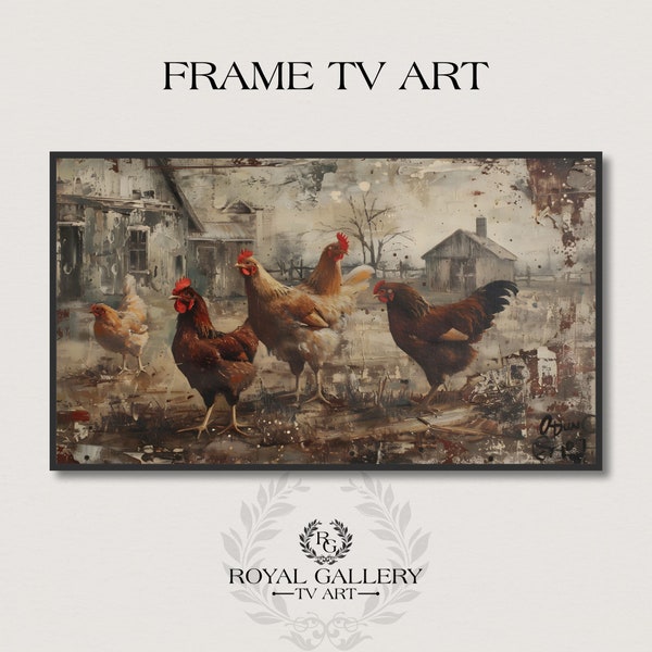 Rooster Framed Art - Etsy