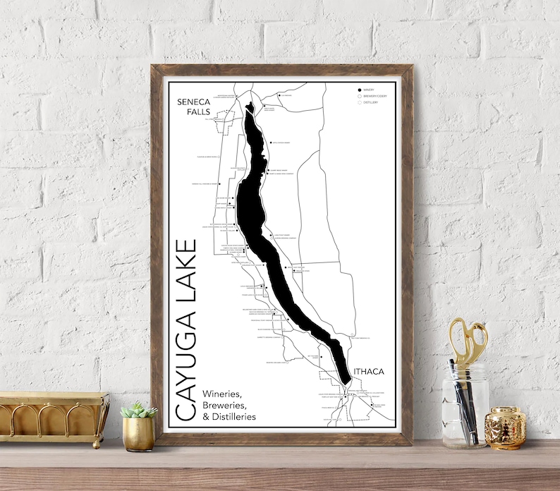 Cayuga Lake - Finger Lakes - Complete Wineries, Breweries, Distilleries ...