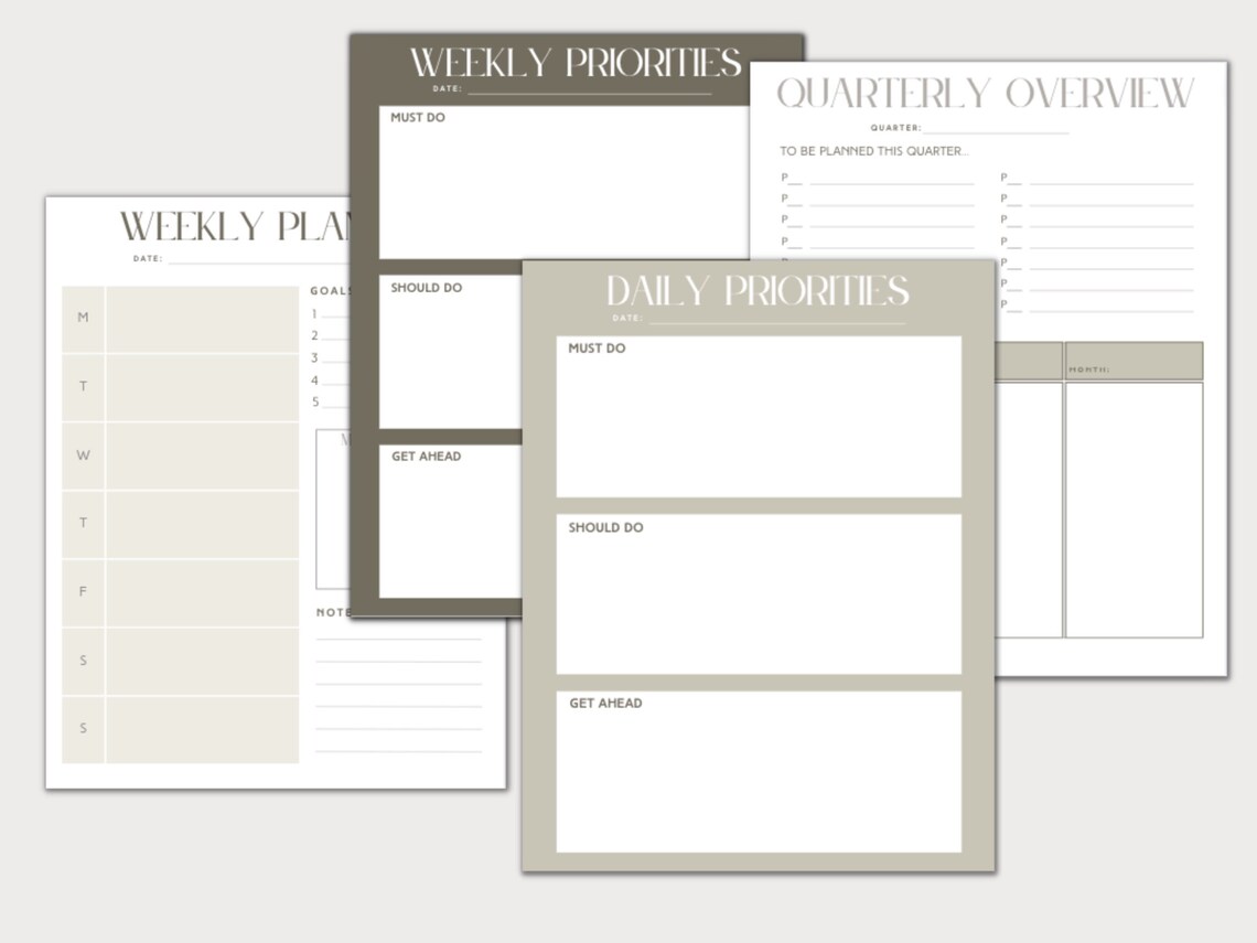 Assistant Planner, Virtual Assistant Templates, Executive Assistant ...