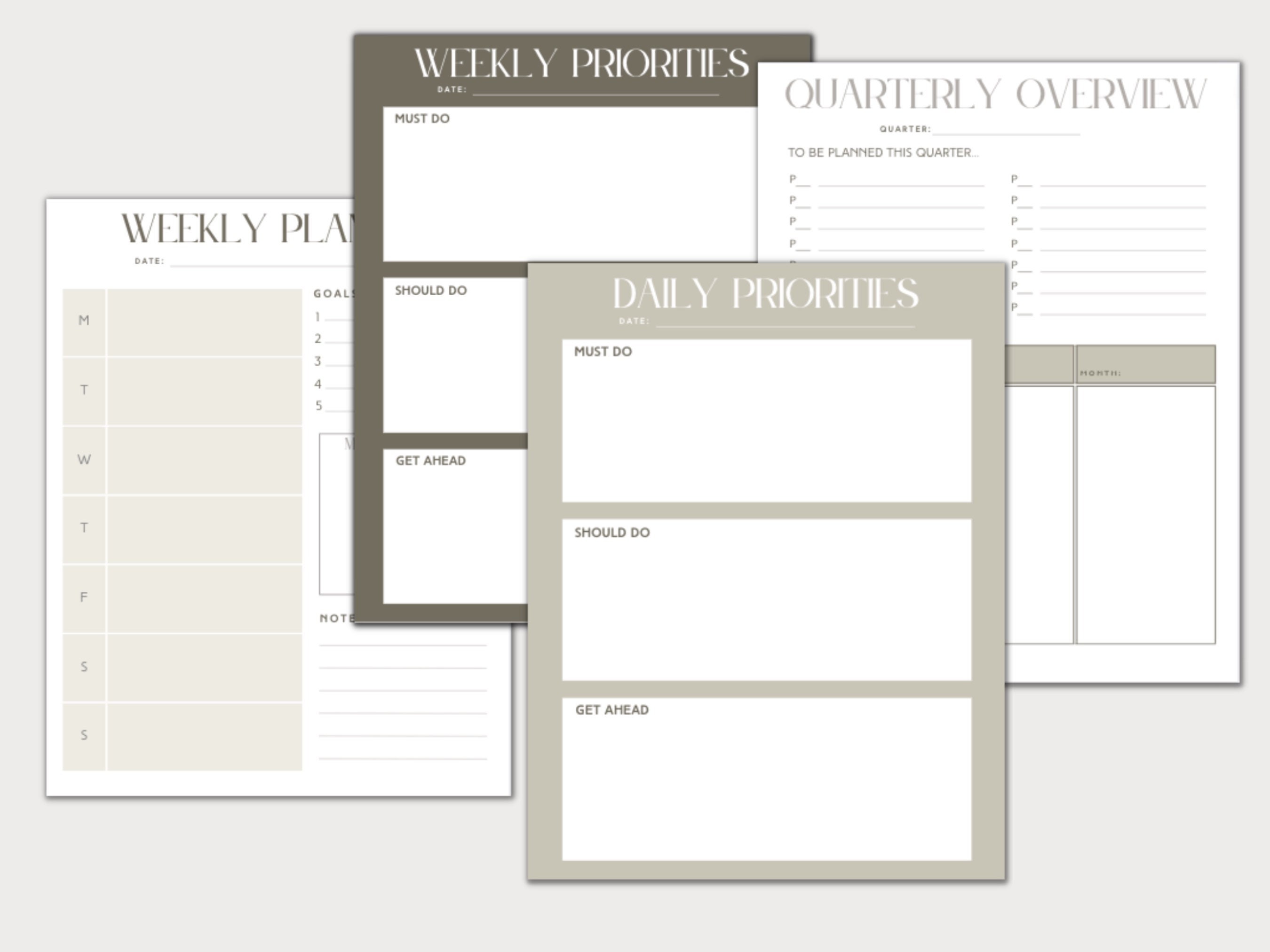 Assistant Planner, Virtual Assistant Templates, Executive Assistant ...
