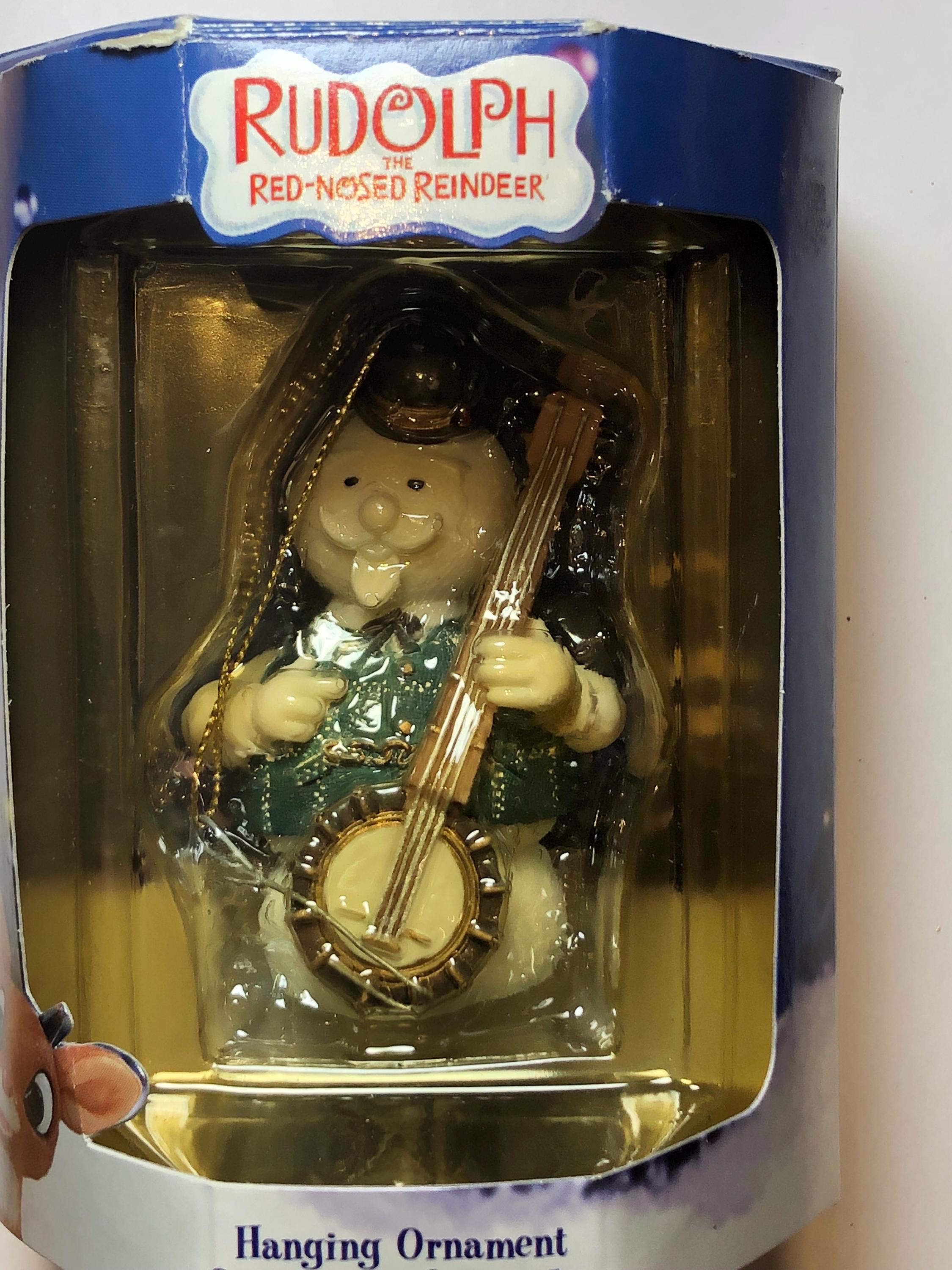 Enesco Rudolph Sam the Snowman Banjo Ornament - Land of the Misfit Toys ...