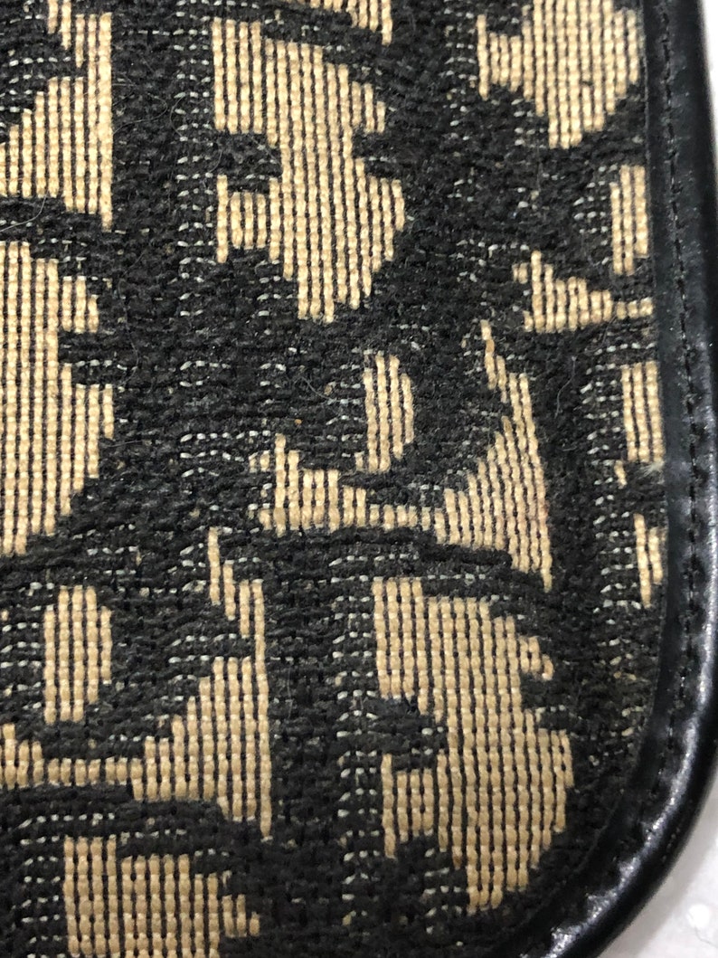 Vintage Christian Dior Coin Purse Iconic Oblique Monogram Pattern Dior ...