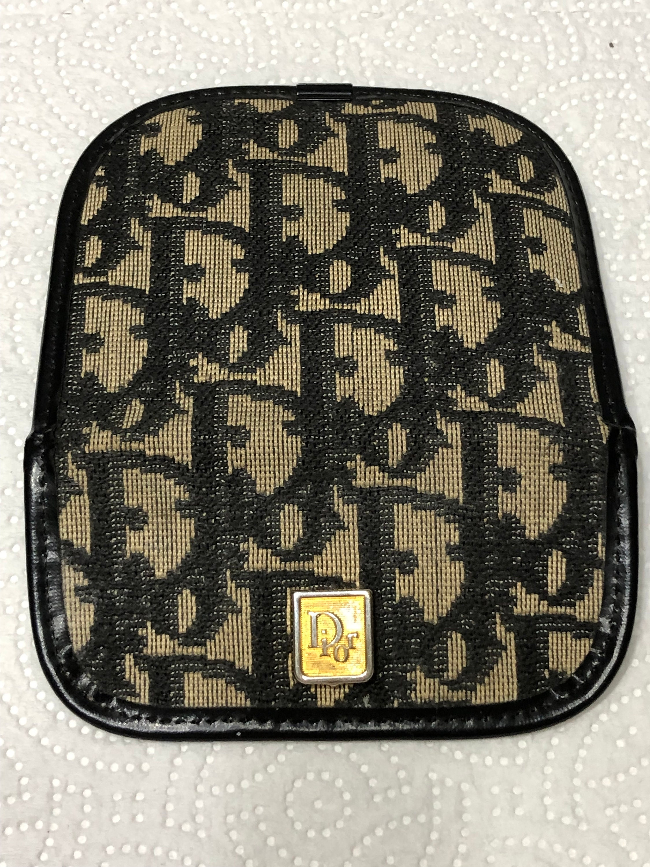 Vintage Christian Dior Coin Purse Iconic Oblique Monogram Pattern Dior ...