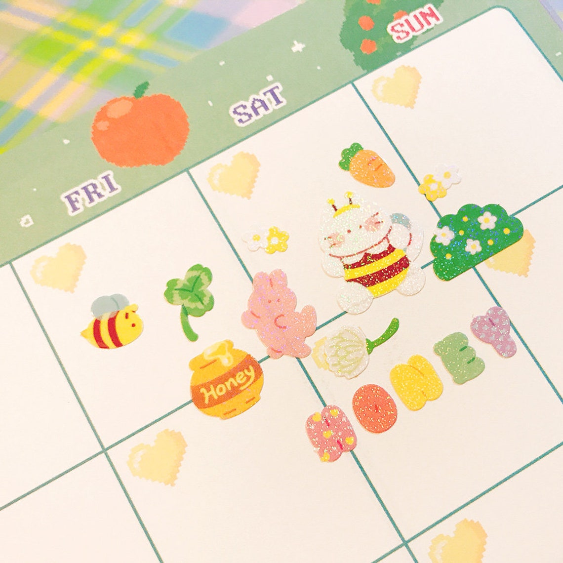 Buzz Buzz Deco Sticker | Korean Journaling Sticker | Kpop Polco ...