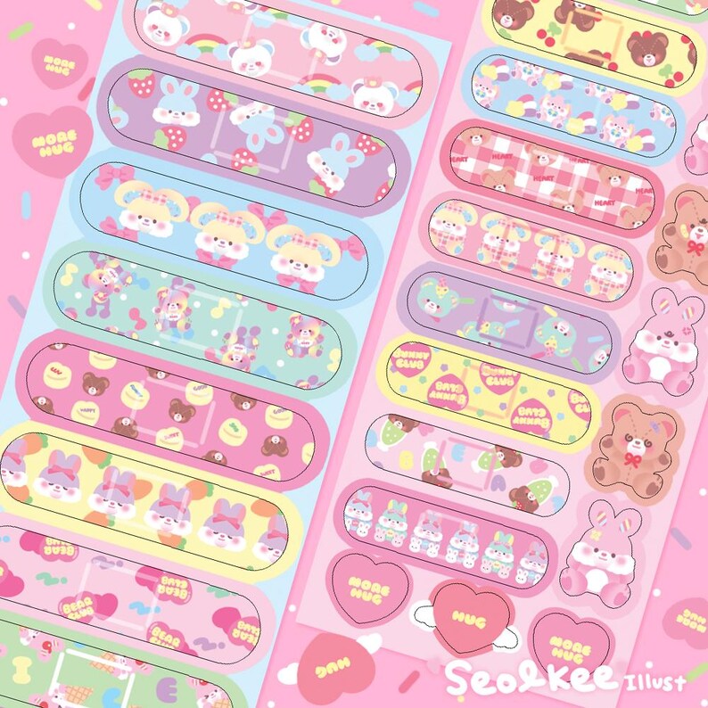 Childhood Deco Sticker | Korean Journaling Sticker | Kpop Polco ...