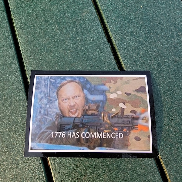 Info Wars Alex Jones Stickers - Etsy