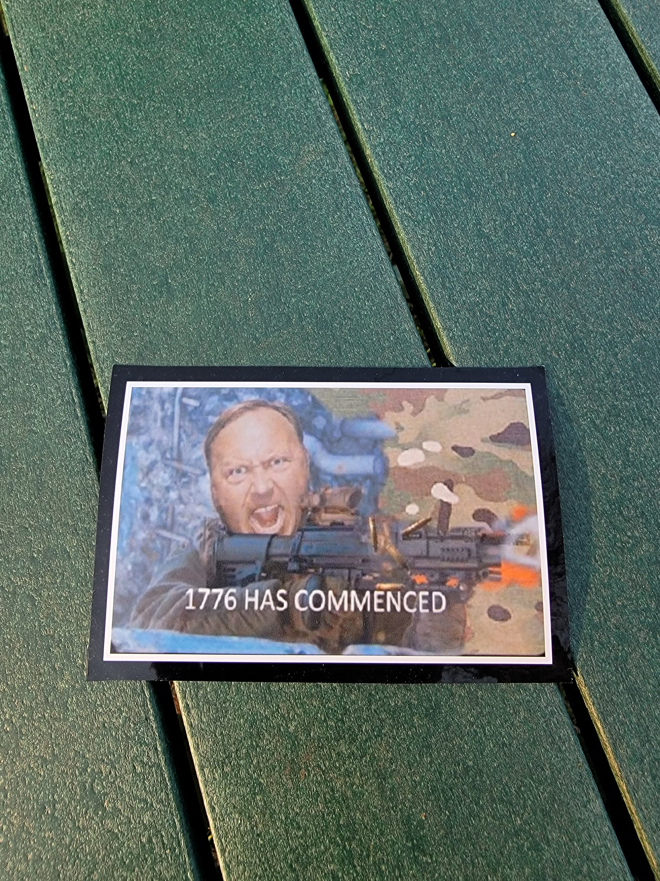 Alex 1776 Meme Sticker Info Wars - Etsy