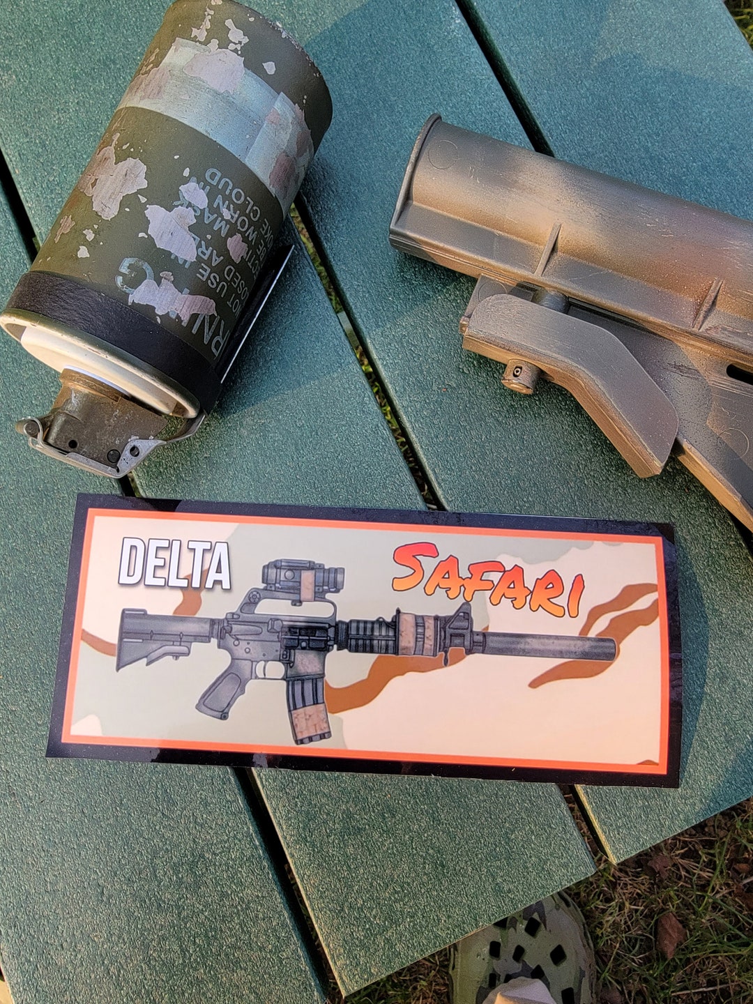 Delta Force Large Slap Sticker - Etsy