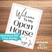 Open House Sign in Sheet Display Sign Bundle, Welcome to Our, Welcome ...