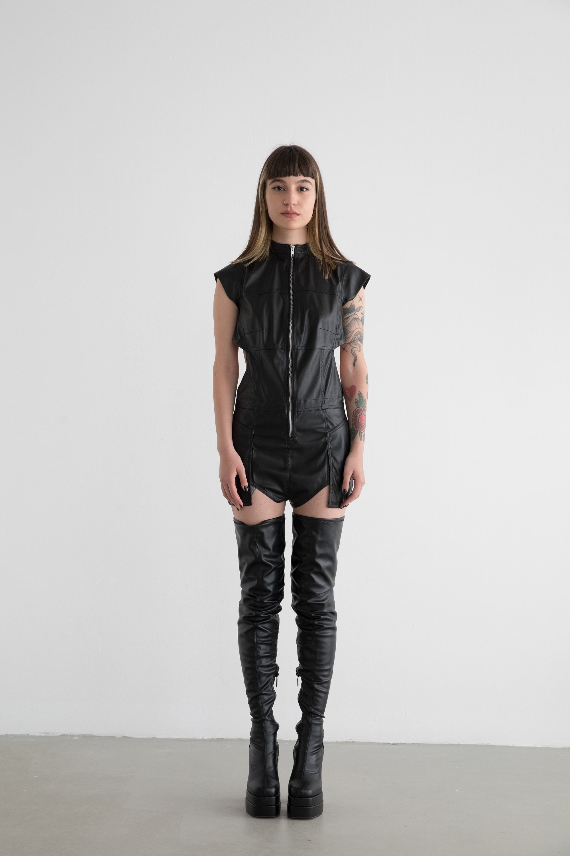 TRANSFORMER Leather Body Suit - Etsy