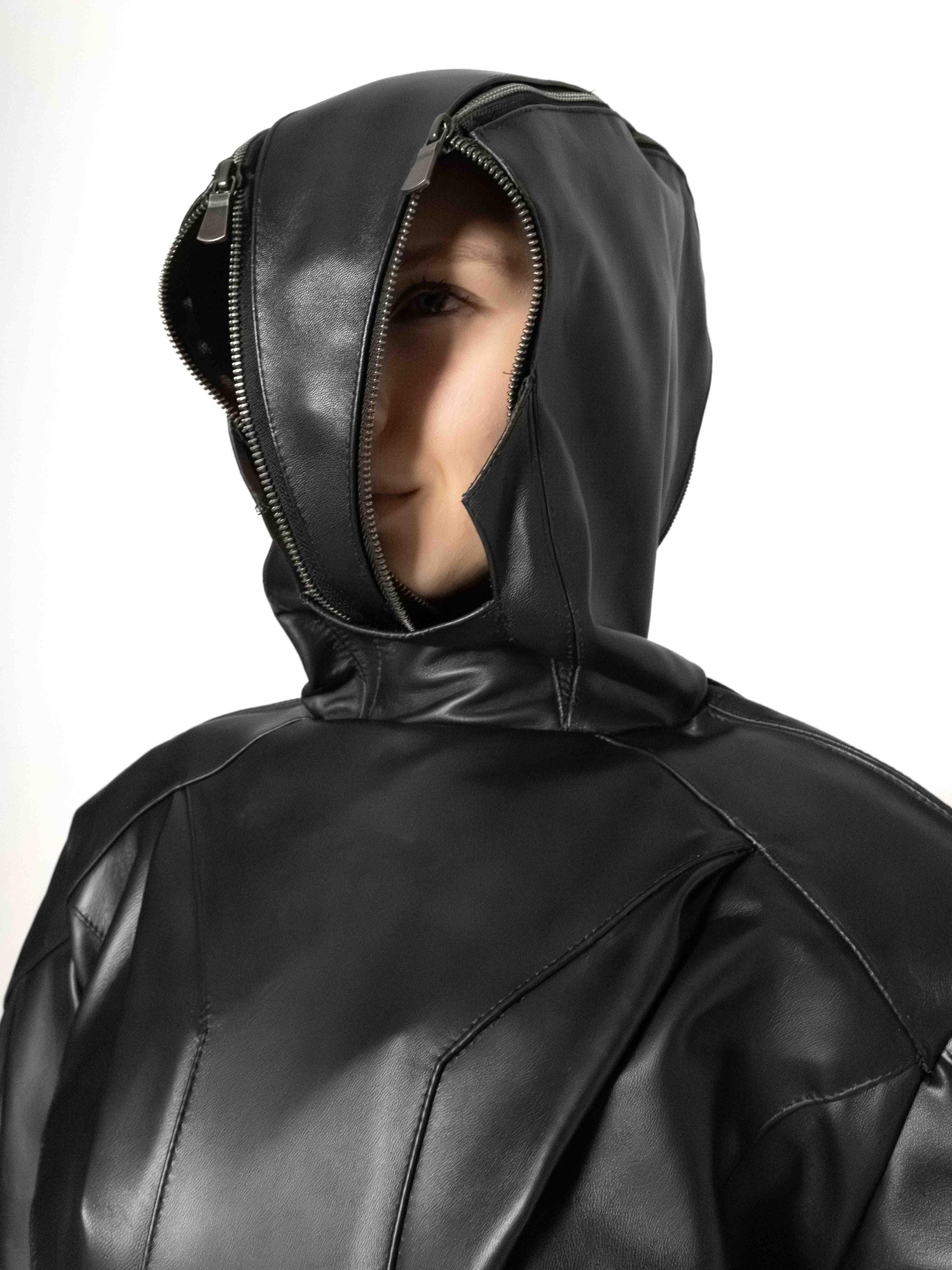 Leather Face Mask Dress - Etsy