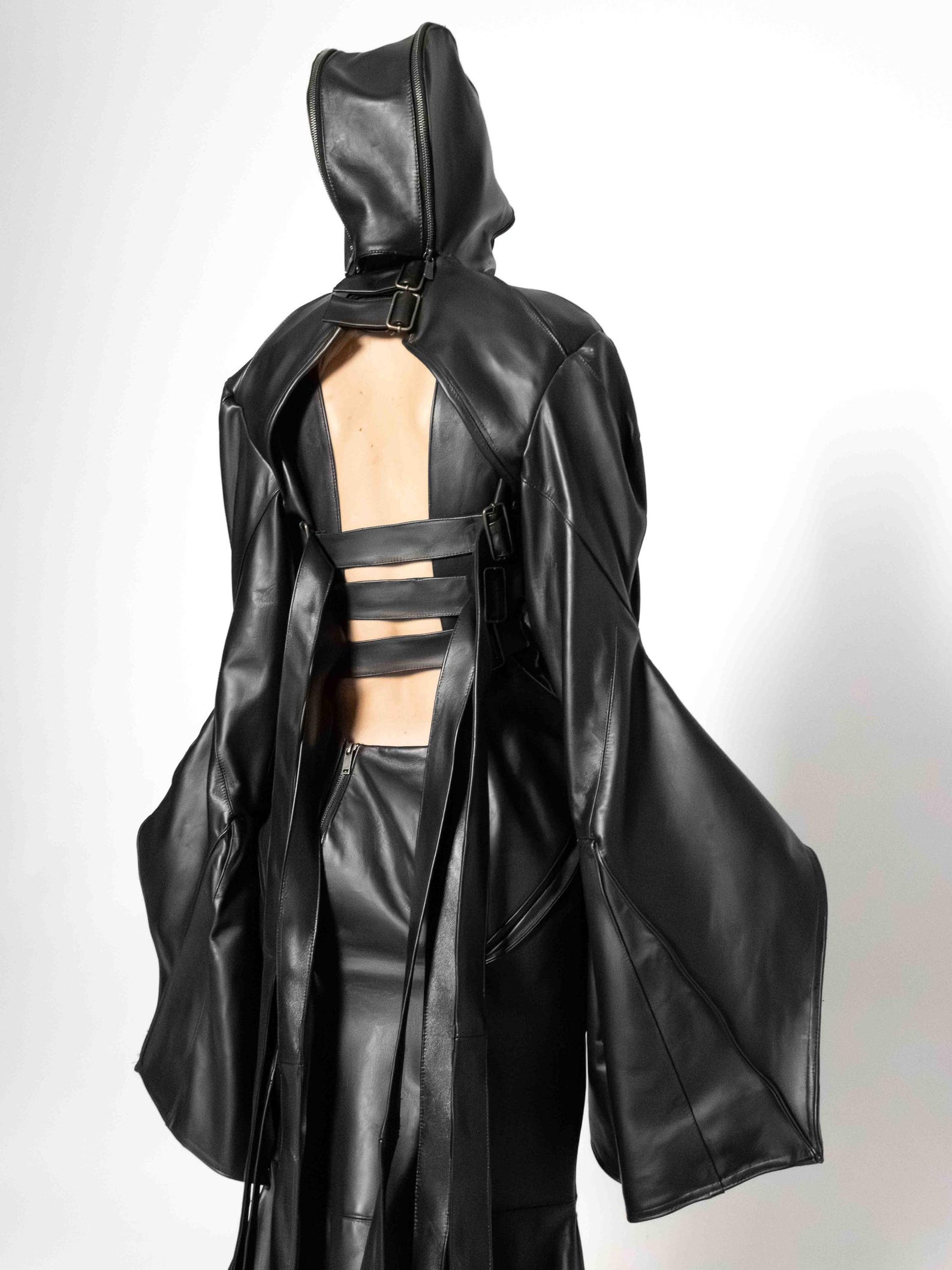 Leather Face Mask Dress - Etsy