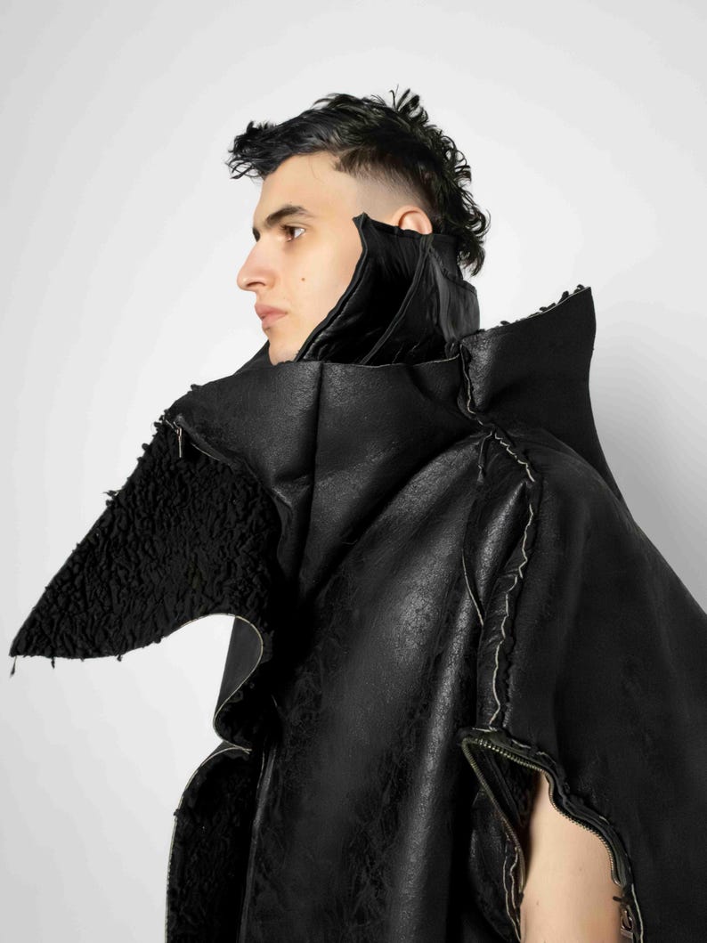 Men 2face Coat - Etsy