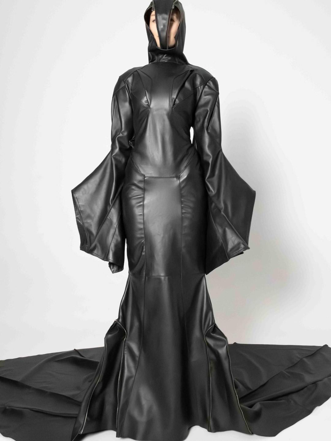Leather Face Mask Dress - Etsy