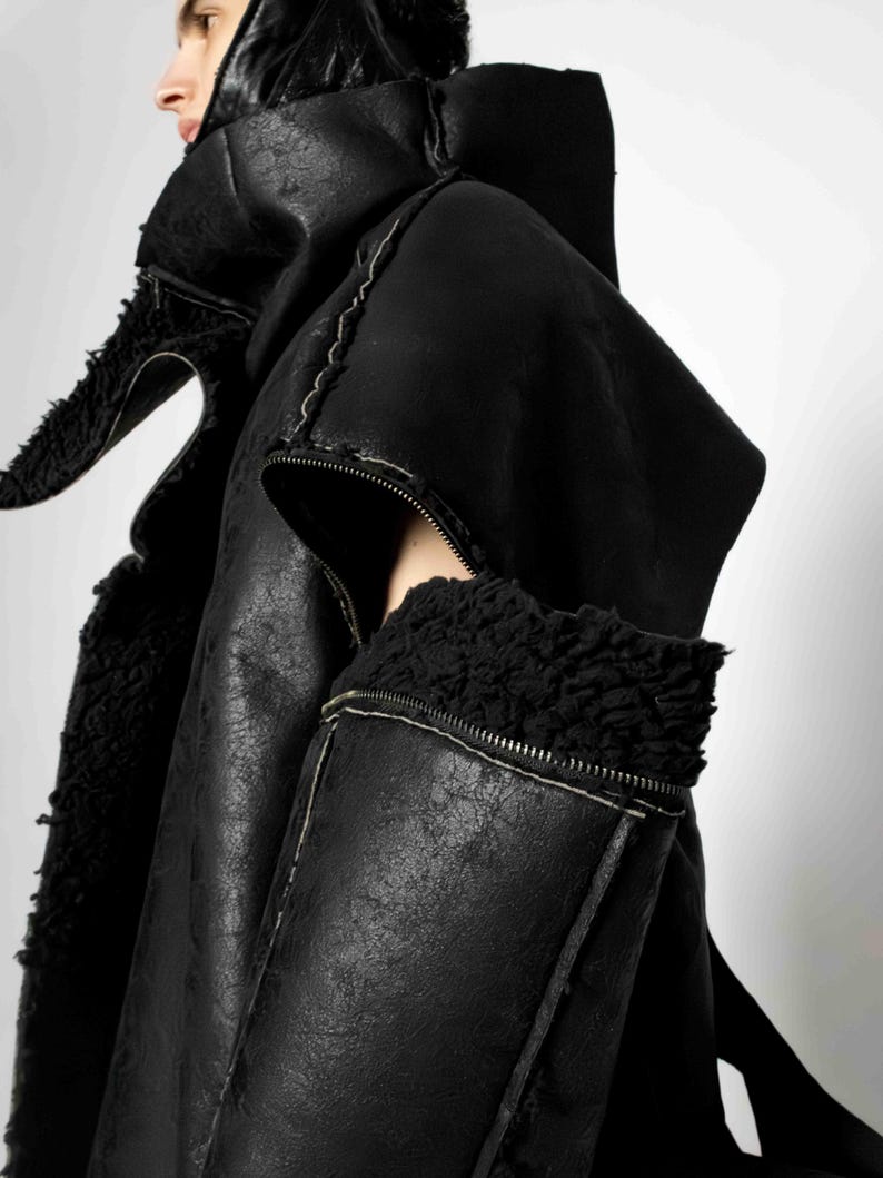 Men 2face Coat - Etsy
