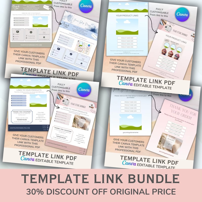 Canva Template - Etsy