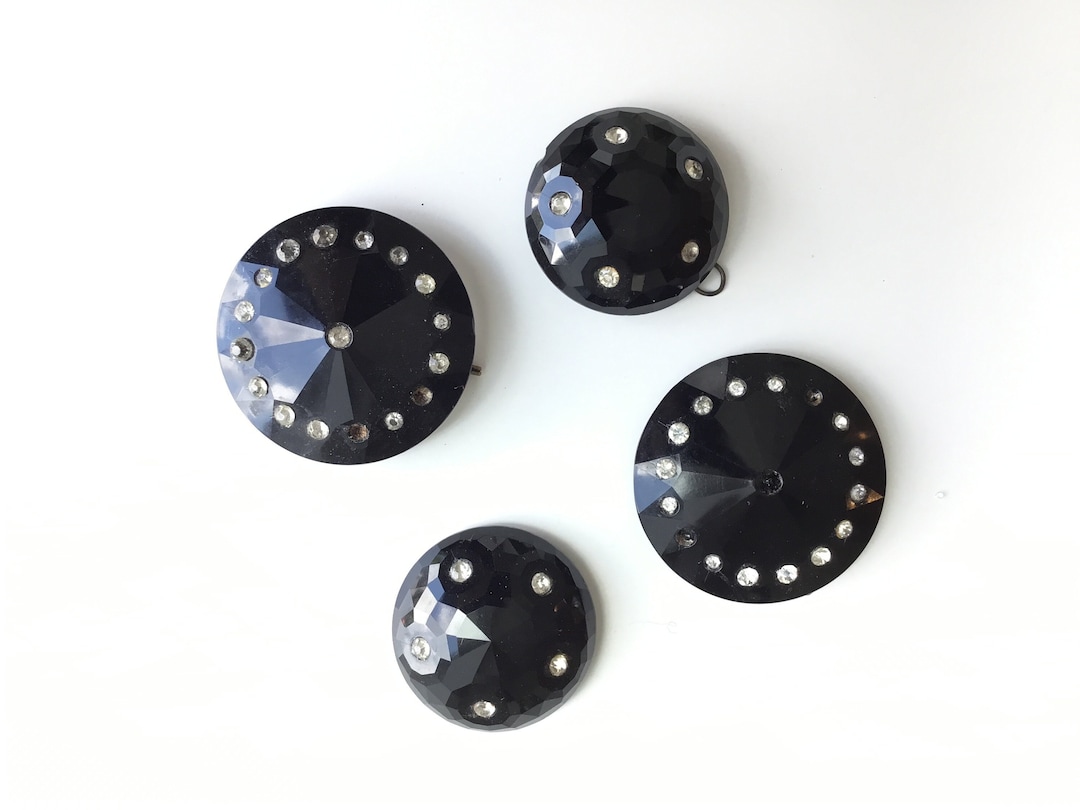 Art Deco Rhinestone Jewelry Components - Etsy