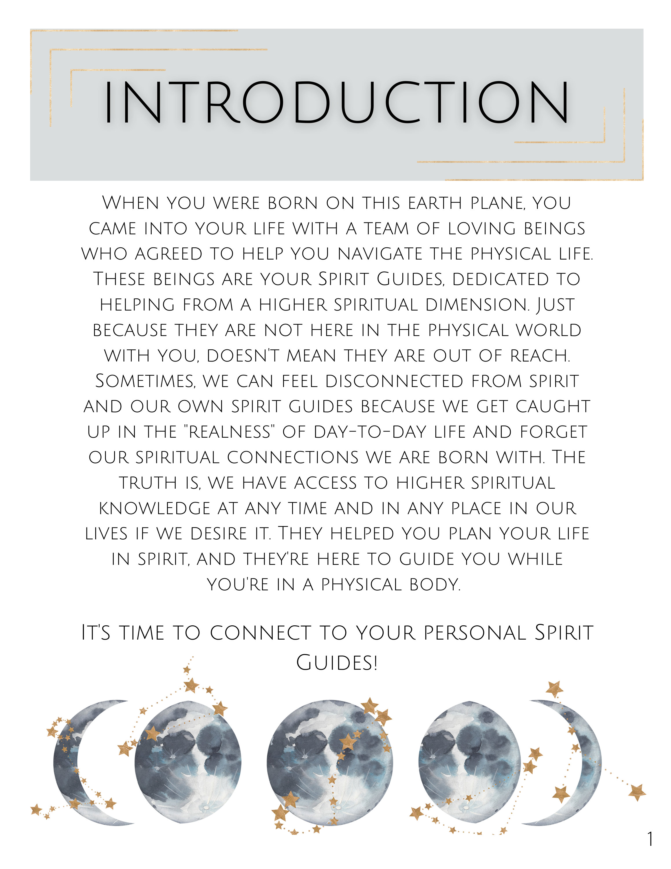 Connect To Your Spirit Guides Etsy