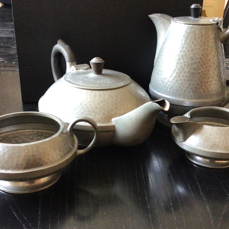 Pewter Tea Pot - Etsy
